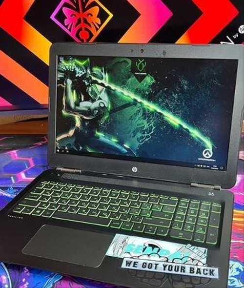 Hp i7-8 + GTX 1050 4GB SSD Игровой ноутбук