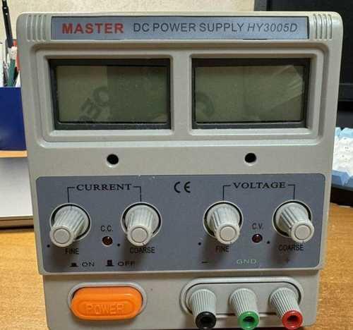 Блок питания master DC power supply HY3005D