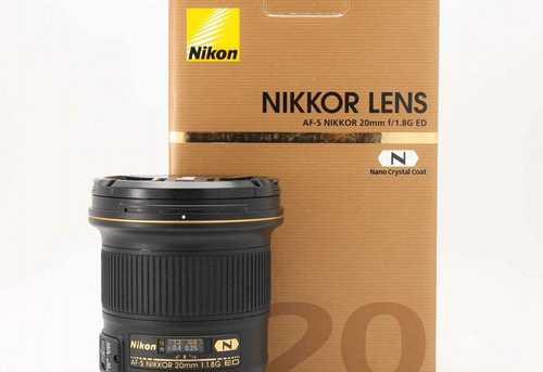 Nikon 20mm f/1.8 G ED AF-S Nikkor