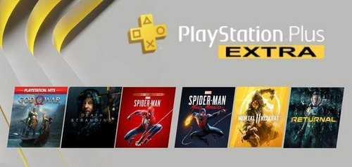 Подписка PS+ extra Аренда Продажа
