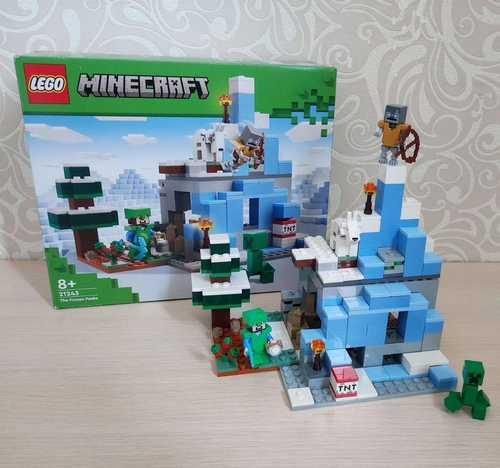 Конструктор lego Minecraft Ледяные вершины 21243