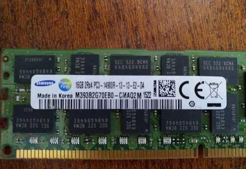 Samsung ecc reg ddr3 4х16gb (64gb) 1866Mhz Hp