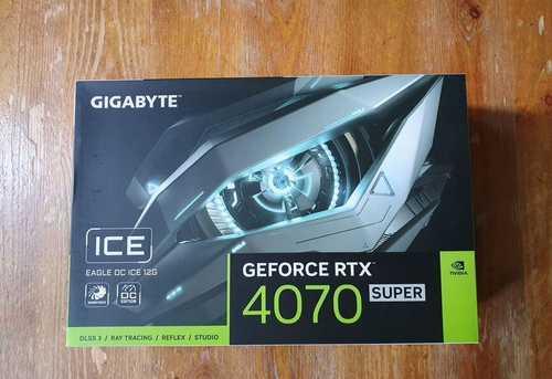 Gigabyte RTX 4070 Super Eagle OC ICE новая