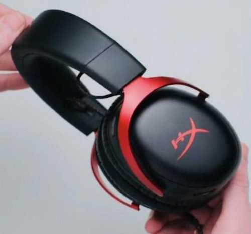 Наушники HyperX Cloud 3 /Red-Black/White-Pink