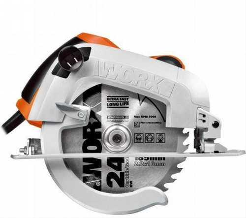 Дисковая пила Worx 1600 Вт 190 мм WX445 #340431