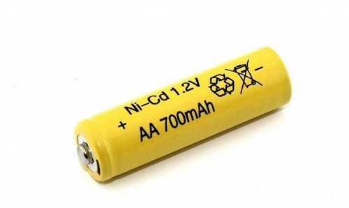 Аккумулятор AA 1.2V Ni-Cd 700mAh