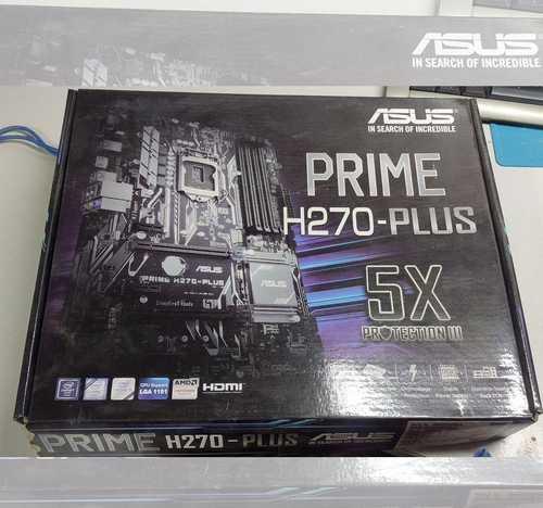 Материнская плата prime h270 plus