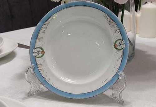 Старинная тарелка Кузнецова в Будах