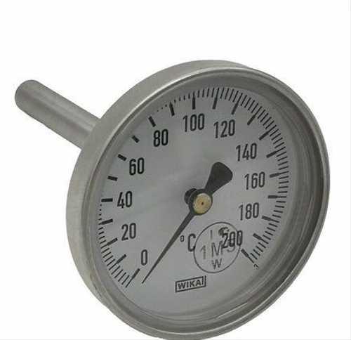 Термометр Wika от 0 до 200 гр С 100мм
