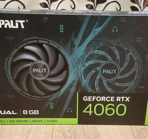 RTX 4060 8 Gb Palit Dual Новая / Гарантия