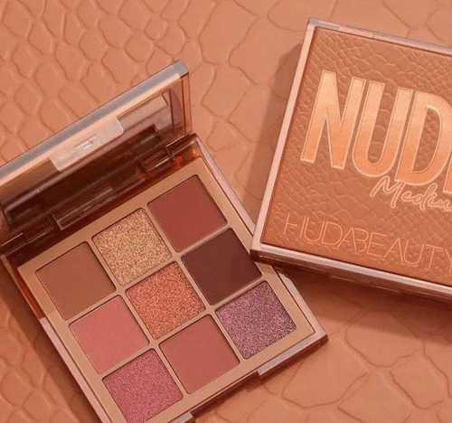 Huda beauty obsessions mini nude Палетка теней