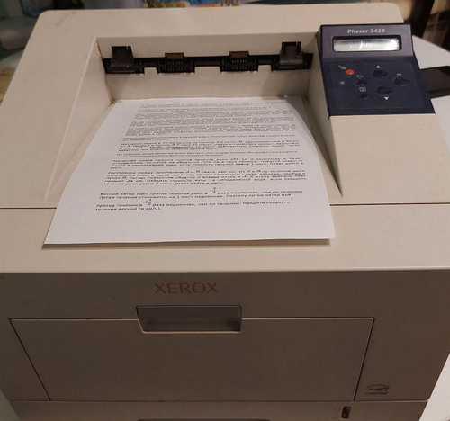 Принтер лазерный Xerox phaser 3428