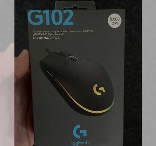 Игровая мышь logitech g102