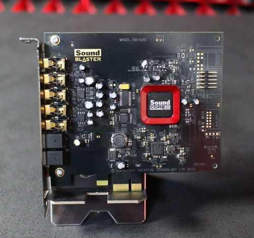 Звуковая карта Creative sound blaster Z SE