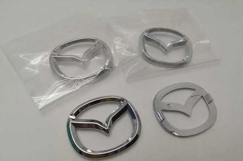 4шт Mazda значки для колпаков литых дисков