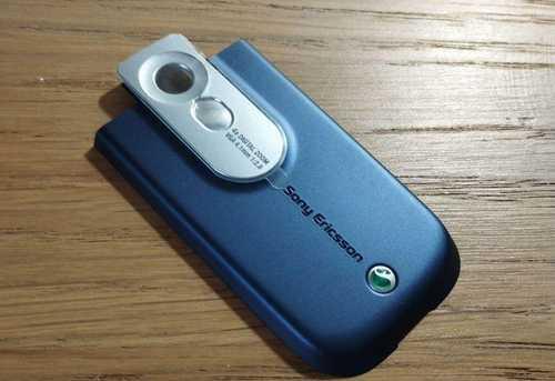 Sony Ericsson k300i крышка аккумулятора blue ориг