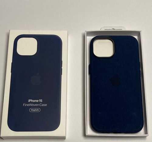 FineWoven Case iPhone 15 с MagSafe