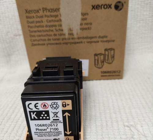Тонер-картридж xerox 106R02612 чёрный для 7100