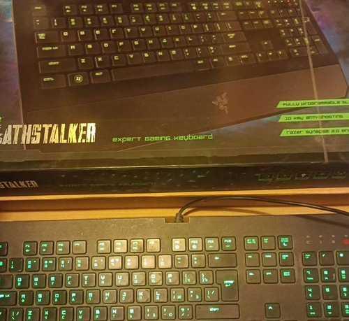 Игровая клавиатура с подсветкой razer deathstalker