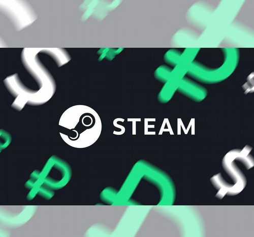 Пополнение steam RUB KZT USD