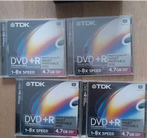 TDK DVD+R 1-8x 4,7 GB