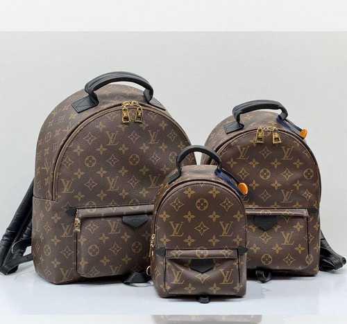 Рюкзак Louis Vuitton palm springs канва 3 размера