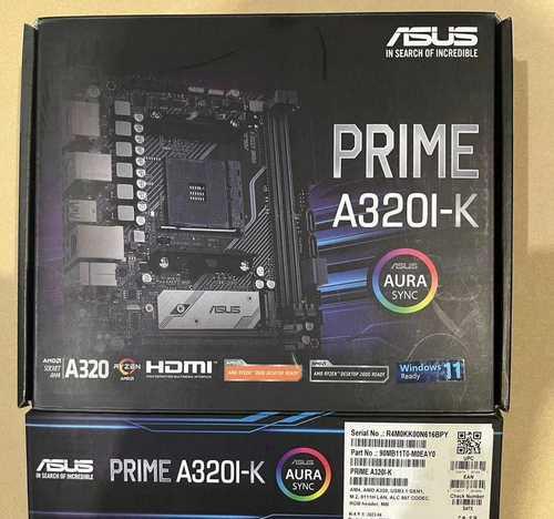 Asus prime a320i k