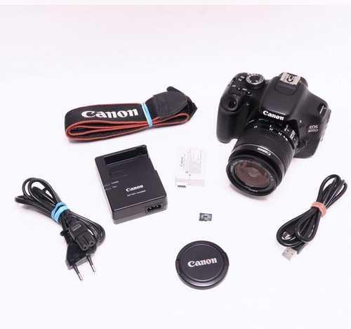 Фотоаппарат Canon 600d (пробег 9к) kit   64гб