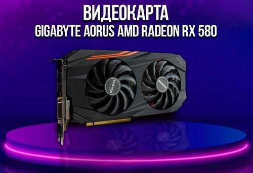 Видеокарта gigabyte aorus AMD Radeon RX 580 8GB