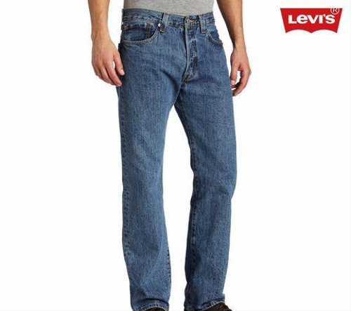 Джинсы Levis 501/Medium Stonewash/W33L32 из США