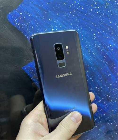 Samsung Galaxy S9 plus синий