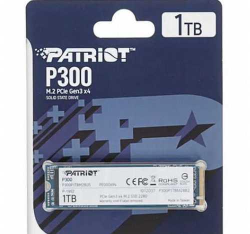 SSD диск patriot P300 1Tb