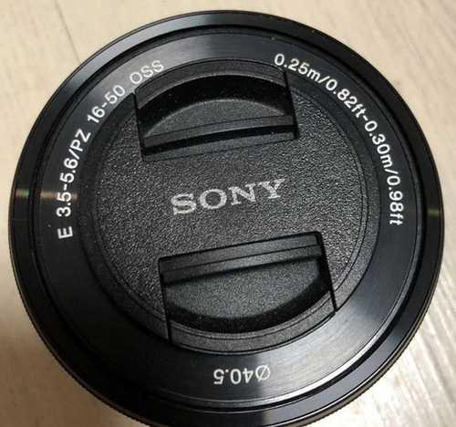 Объектив sony e 16 50