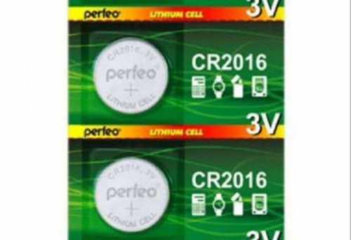 Литиевые батарейки perfeo cr2016