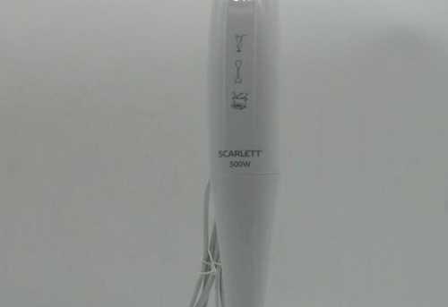 Блендер погружной Scarlett SC-HB42S08 500Вт белый