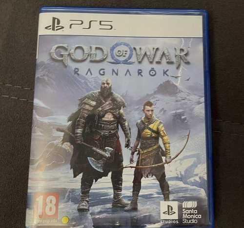 God of war ragnarok ps5 диск русская озвучка