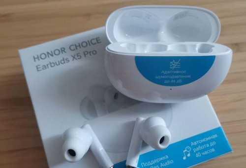 Новые TWS Honor choice Earbuds x5 pro