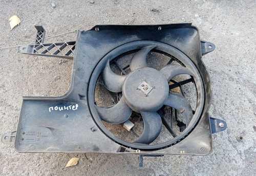 Вентилятор радиатора на Фольксваген Поинтер 2004г