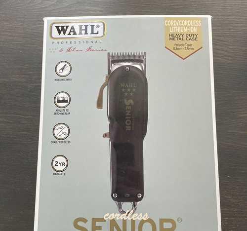 Wahl Senior cordless из Китая