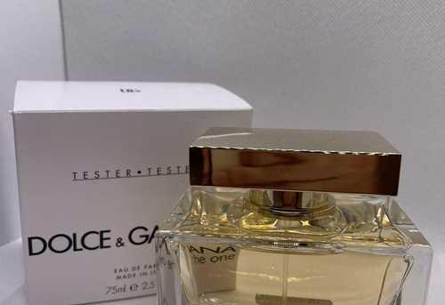 Dolce gabbana The One edp 75мл тестер