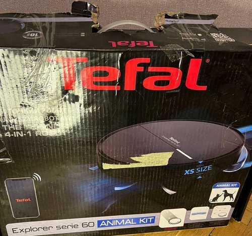 Робот пылесос tefal