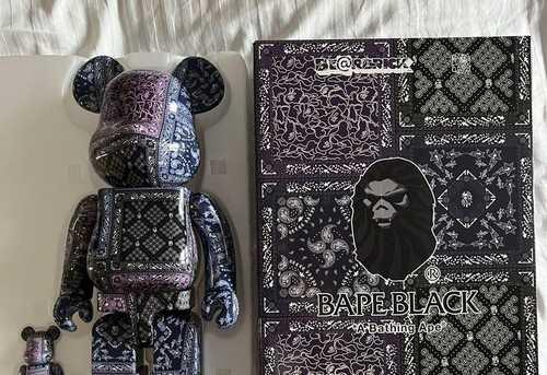 Bearbrick х Bape Black Bandana 100 + 400