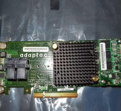 Контроллер Adaptec raid 7805Q maxCache SAS SATA 6G