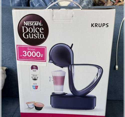 Капсульная кофемашина dolce gusto krups