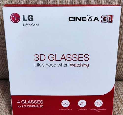 3D очки lg