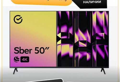 Телевизор Sber SDX-50U4123B, 50"(127 см), UHD 4K