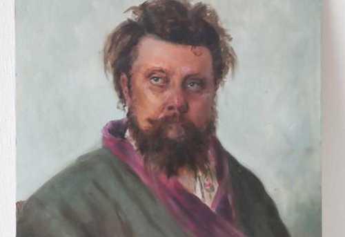 Картина маслом портрет Мусоргского