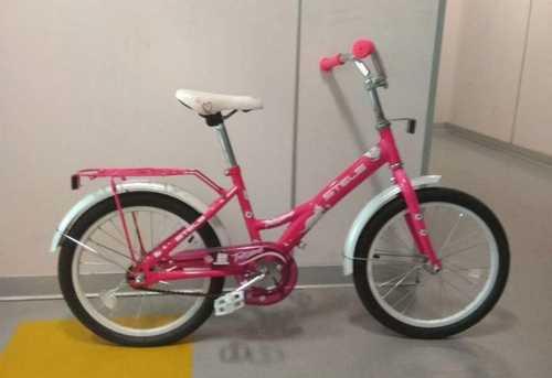 Детский велосипед для девочки от 4 до 7 лет