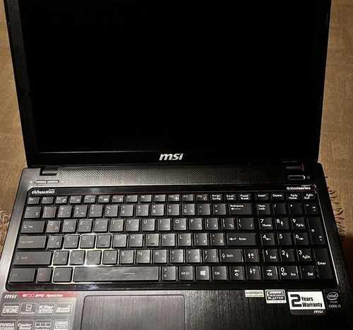 Msi ms-16gf ноутбук