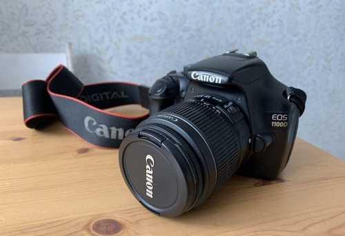 Зеркальный фотоаппарат canon eos 1100d с сумкой